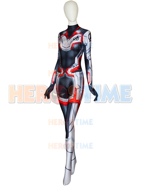 Avengers Endgame Quantum Realm Female Muscle Cosplay Costume